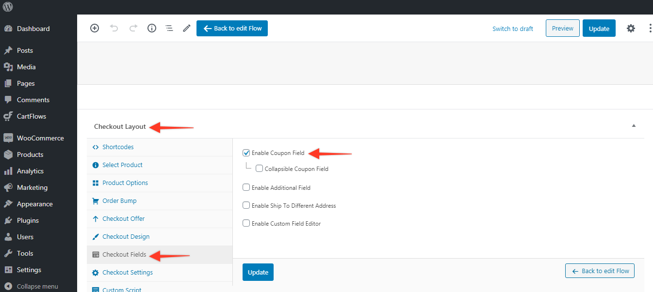 How to Enable/Insert Coupons on the CartFlows Checkout page? | #1 Sales Funnel Builder For ...