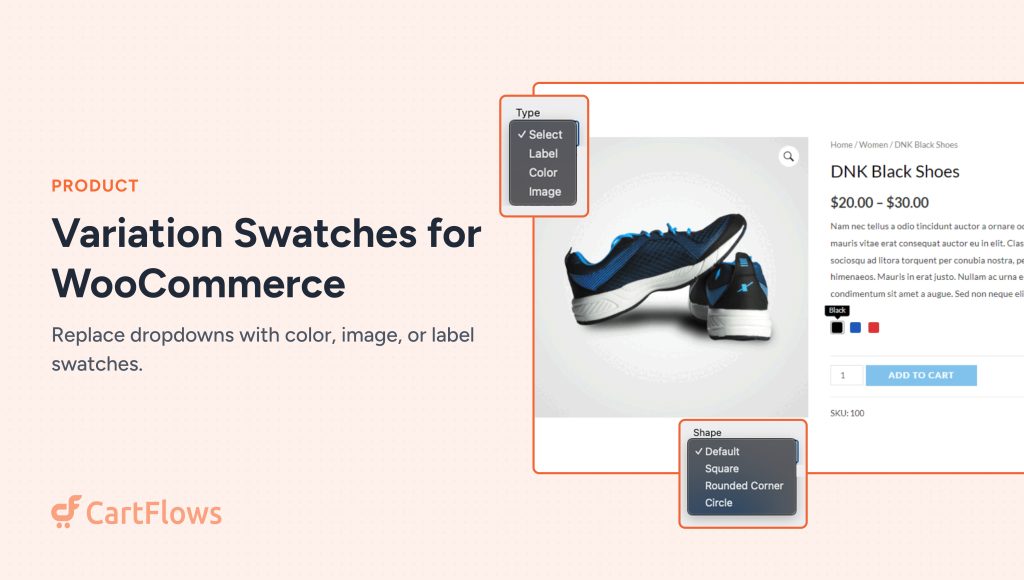 Make Product Variations Visually Appealing with Variation Swatches
